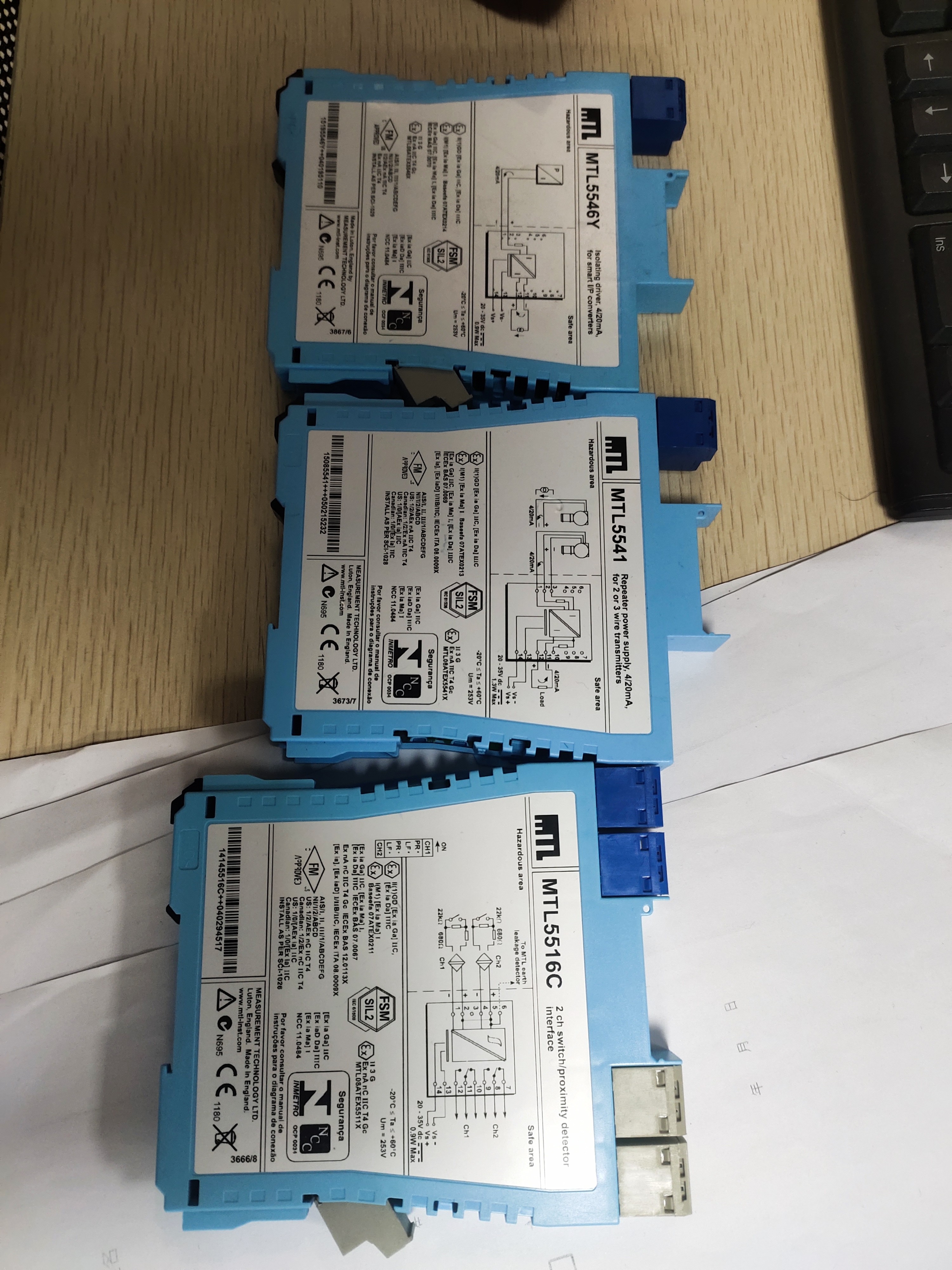 MTL5516C เครื่องมือ MTL อินเตอร์เฟซเครื่องตรวจจับความใกล้ชิด